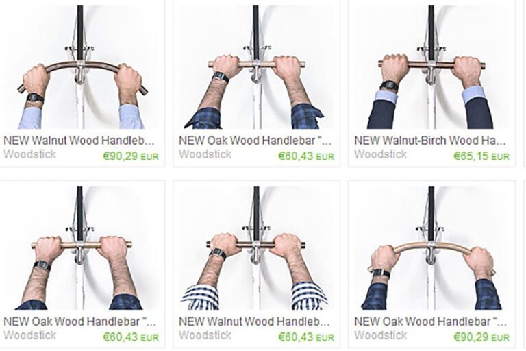 Les guidons en bois écolo design sur Le Vélo Urbain.com