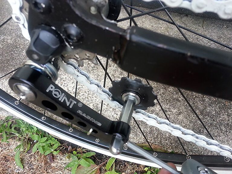 Tendeur de chaine vélo, ajuster et monter sur Le Vélo Urbain.com