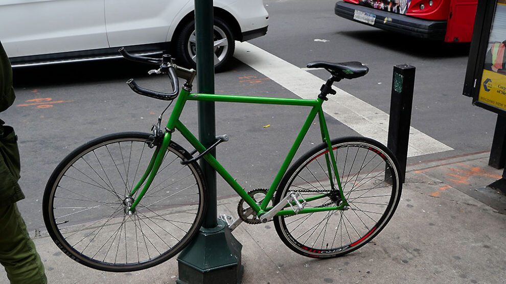 Photos de fixie et singlespeed à New-York sur Le Vélo Urbain.com