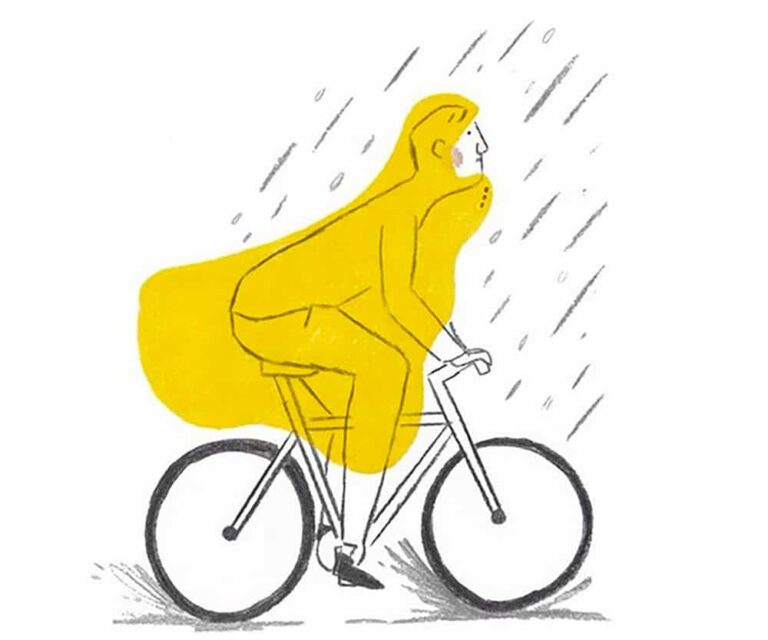 Dessins de vélos et cyclistes urbains par Eric de Bargas et Ro Ledesma
