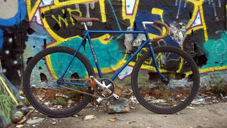 Fixie vintage réalisé par notre internaute du jour sur Le Vélo Urbain.com