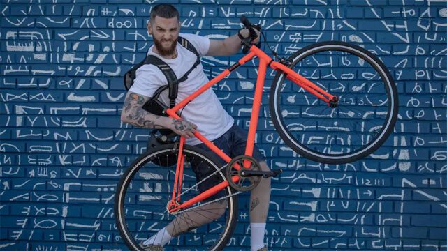 Vélo fixie singlespeed Speed 500 Elops sur Le Vélo Urbain.com