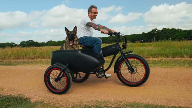 Mod Easy Sidecar vélo électrique sidecar sur Le Vélo Urbain.com
