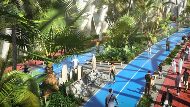 The Loop, une autoroute pour vélo à Dubaï sur Le Vélo Urbain.com