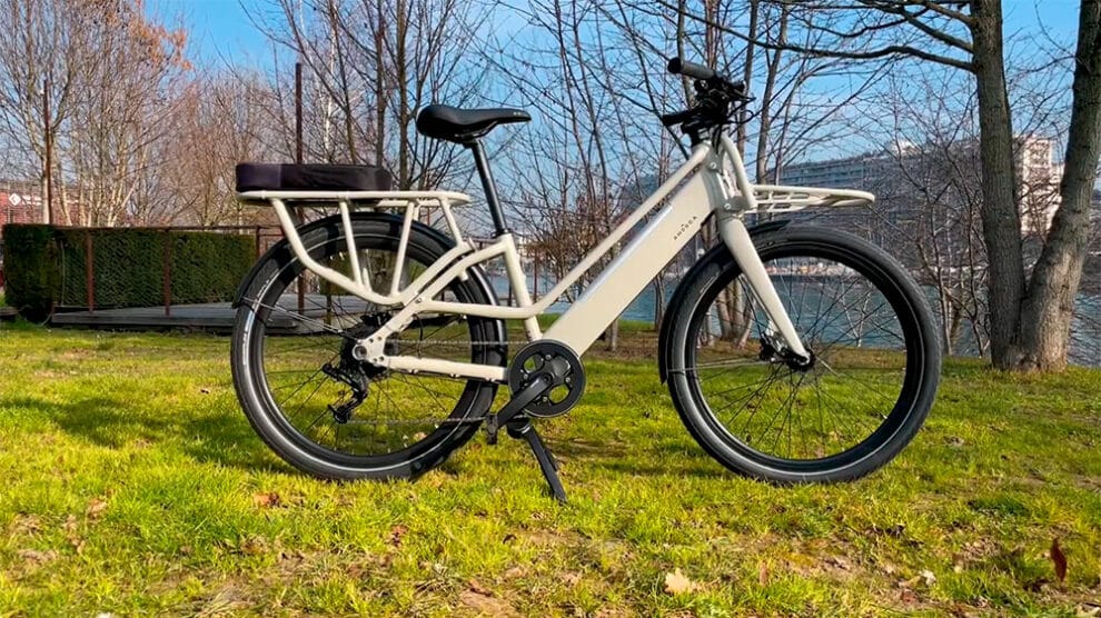 Test Modular d'Ahooga, vélo cargo électrique et longtail