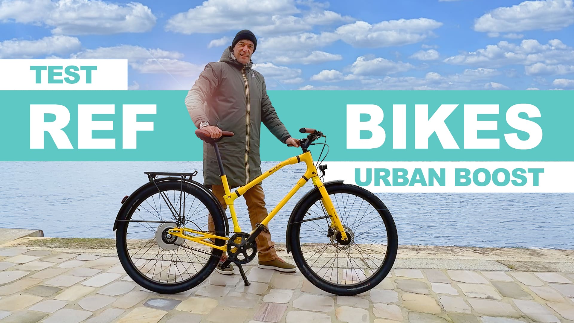 Test du vélo électrique Ref Bikes Urban Boost Le Vélo Urbain.com