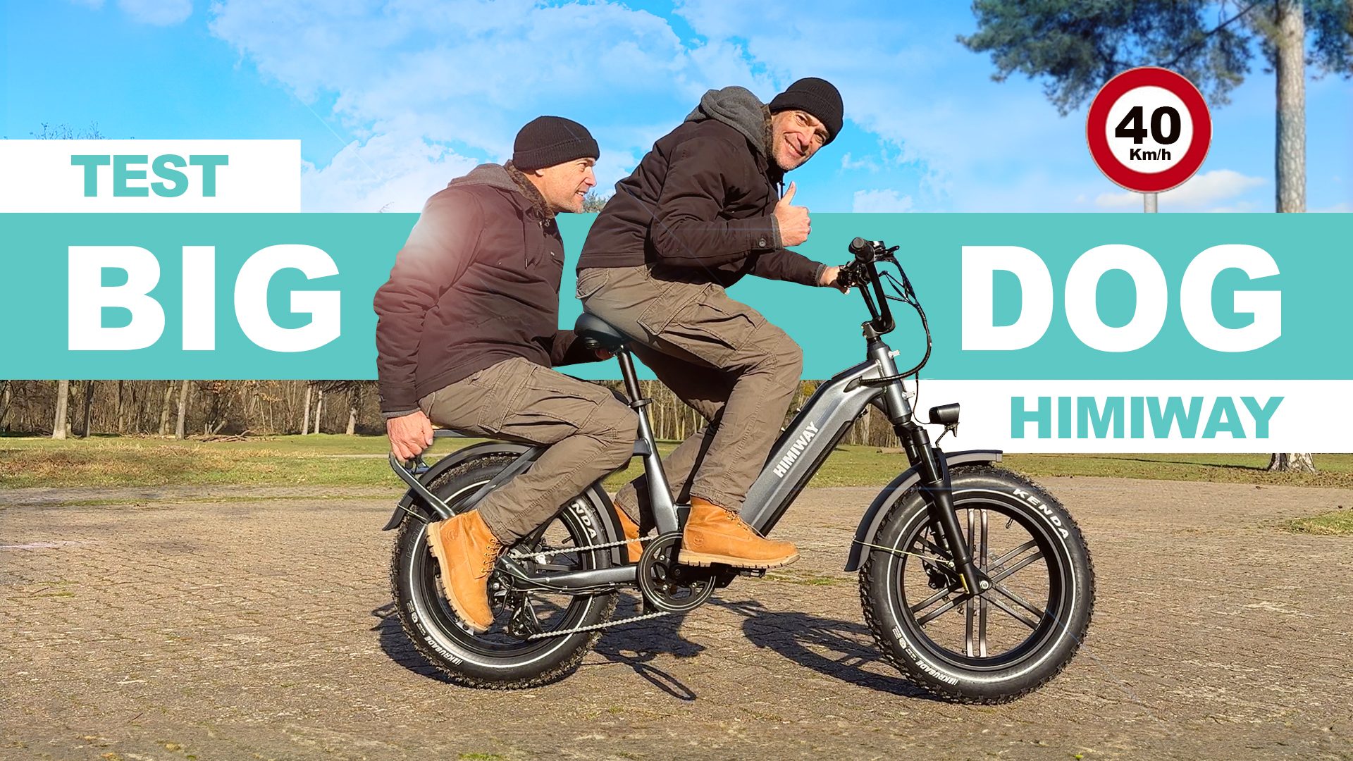 Test du vélo électrique bi-place Big Dog d'Himiway Le Vélo Urbain