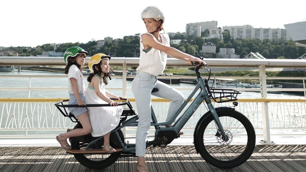 Vélo électrique Larrun Longtail 500 Family Kit sur Le Vélo Urbain