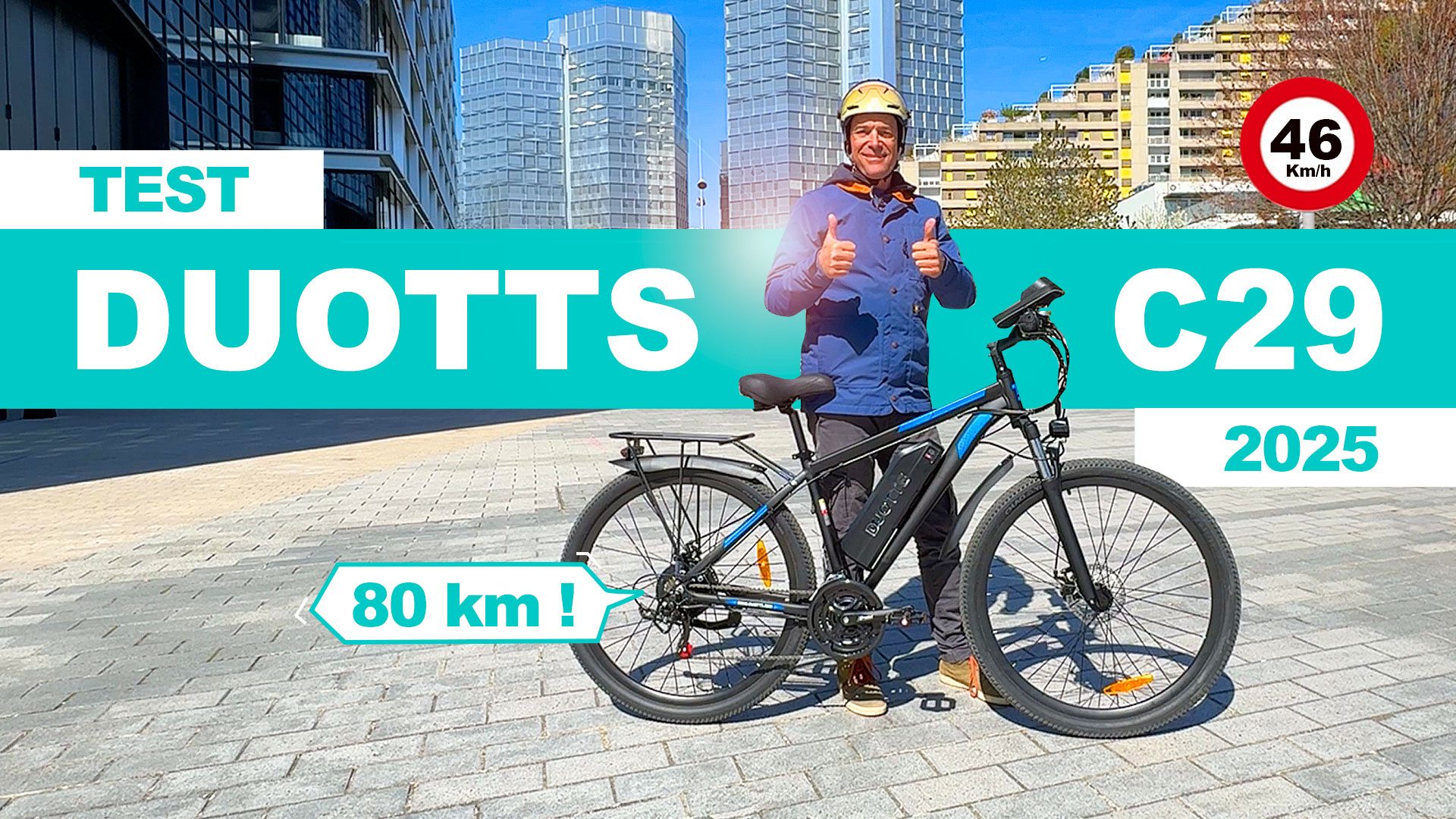 Tout savoir sur le vélo électrique Duotts C29 2025 sur Le Vélo Urbain.com