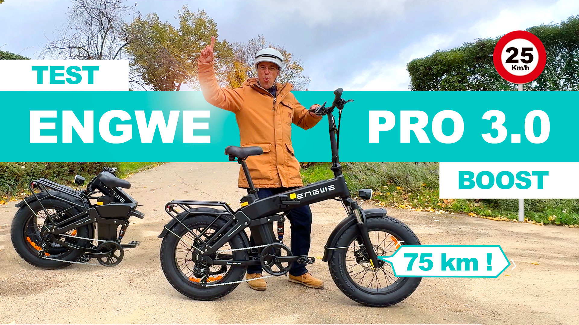 Test et avis du Engwe Engine Pro 3.0 Boost sur Le Vélo Urbain.com